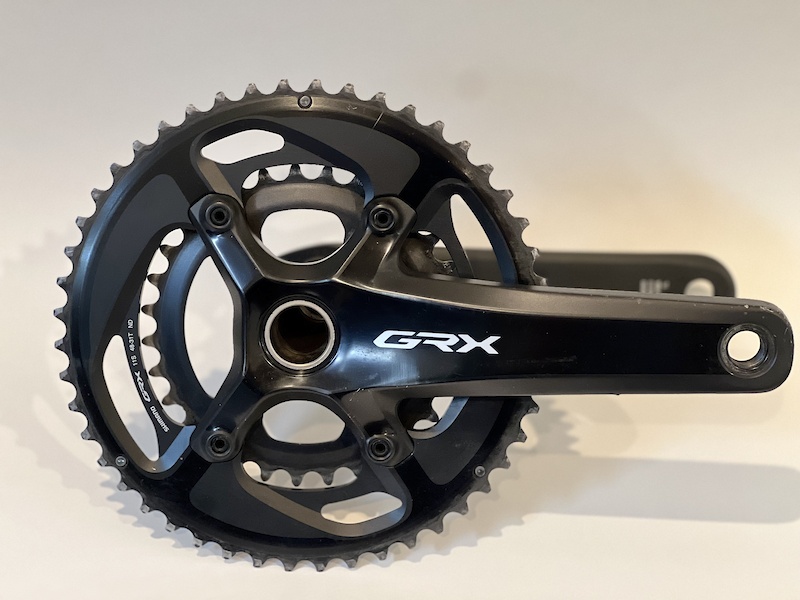 2022 SHIMANO GRX Crankset 2x11-170mm FC-RX810-2 For Sale