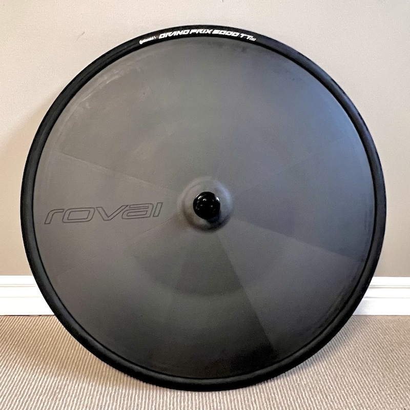 Roval 321 Carbon Tubeless Rear Disc Wheel - GP5000 TT For Sale