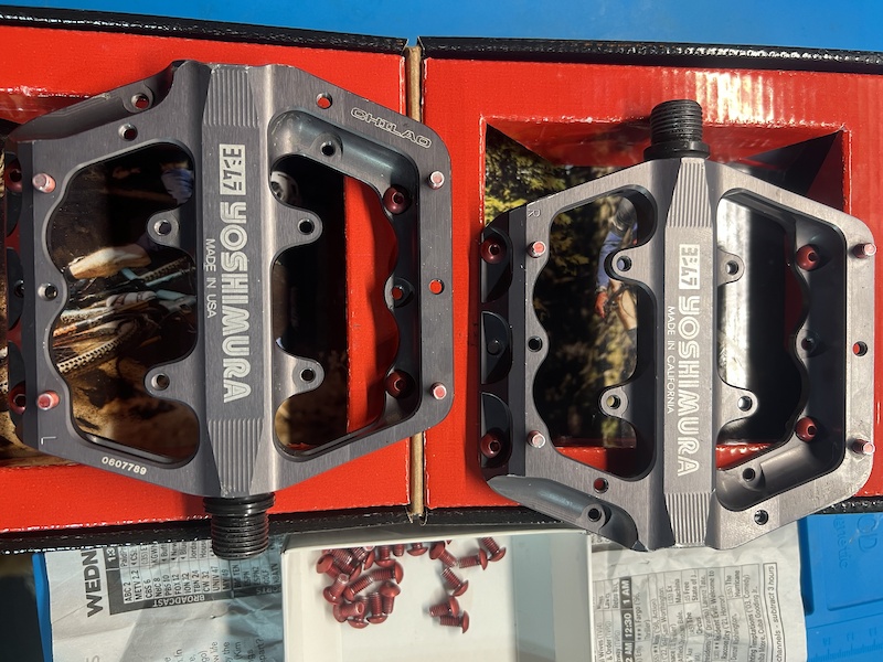 2022 Yoshimura Chilao large pedals pewter grey For Sale