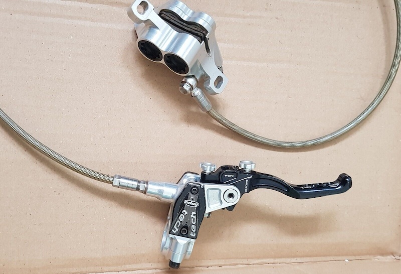 Hope Tech M4 front & X2 rear brakes. For Sale