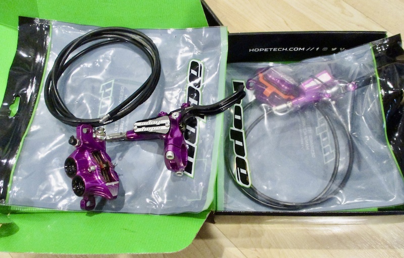 2022 Hope tech 3 E4 brakes Candy Purple For Sale