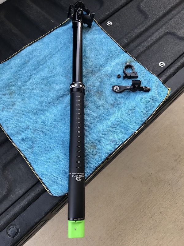 2022 SDG Tellis Dropper post 31.6, 170mm with lever/clamp For Sale