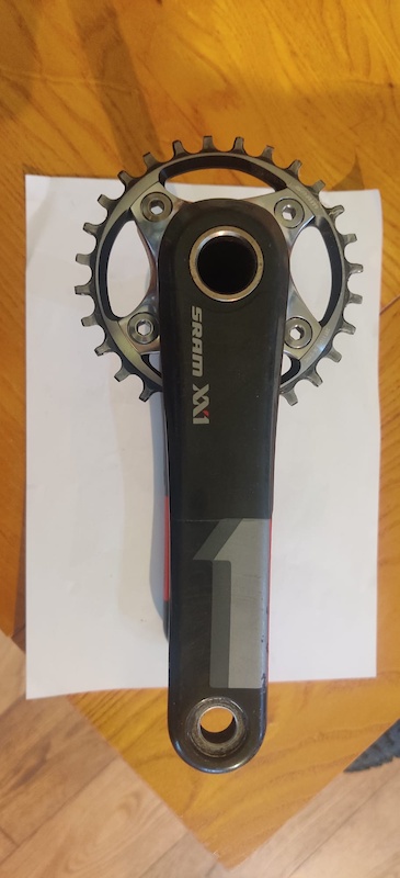 SRAM XX1 Crankset, 28 Tooth Narrow / Wide Chainring For Sale