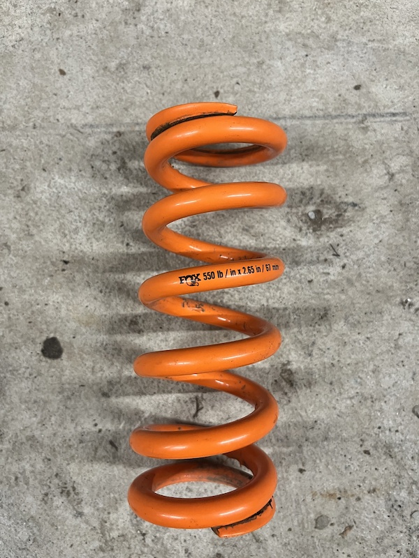 2022 Fox SLS spring 550lbs x 67mm For Sale