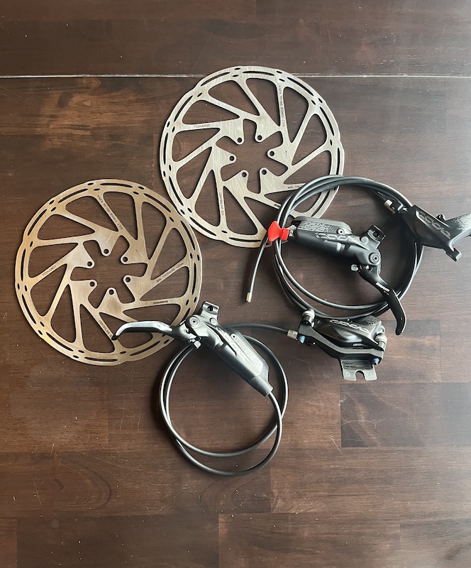 2023 SRAM Code R front & rear brakes with Rotors For Sale