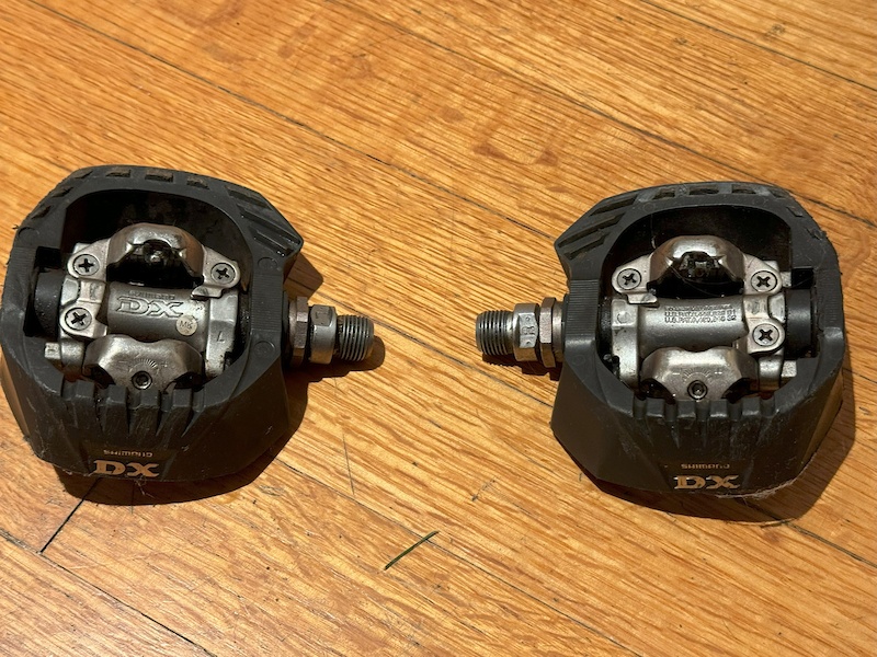 2018 Shimano Deore DX PD-M424 Platform Flat Clipless For Sale