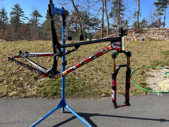 2019 Intense Sniper Trail Frame and Fork For Sale
