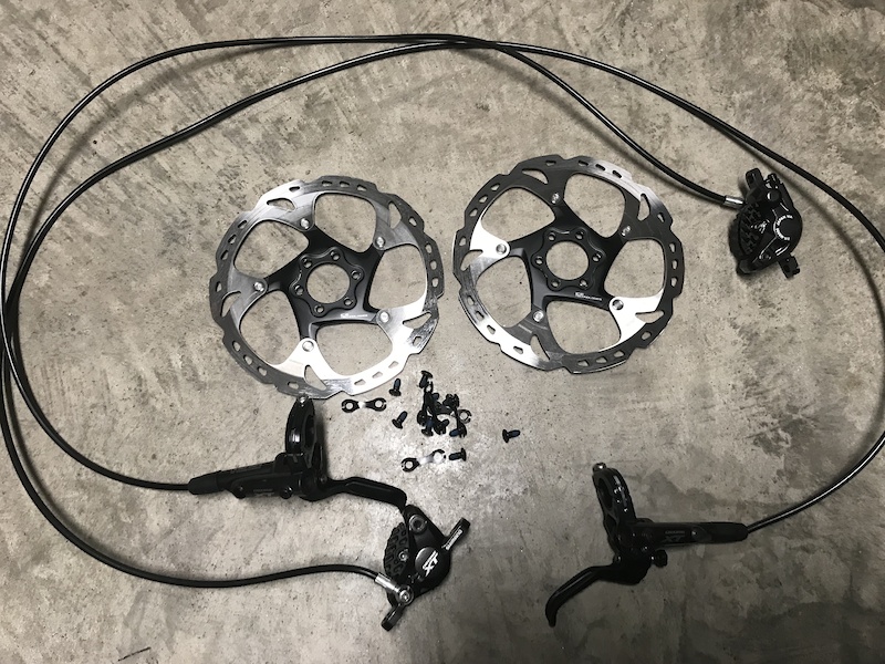 Shimano Deore XT M8000 brake set For Sale