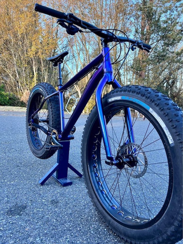 2016 Fuji Wendigo Fat Bike- custom paint + upgrades For Sale