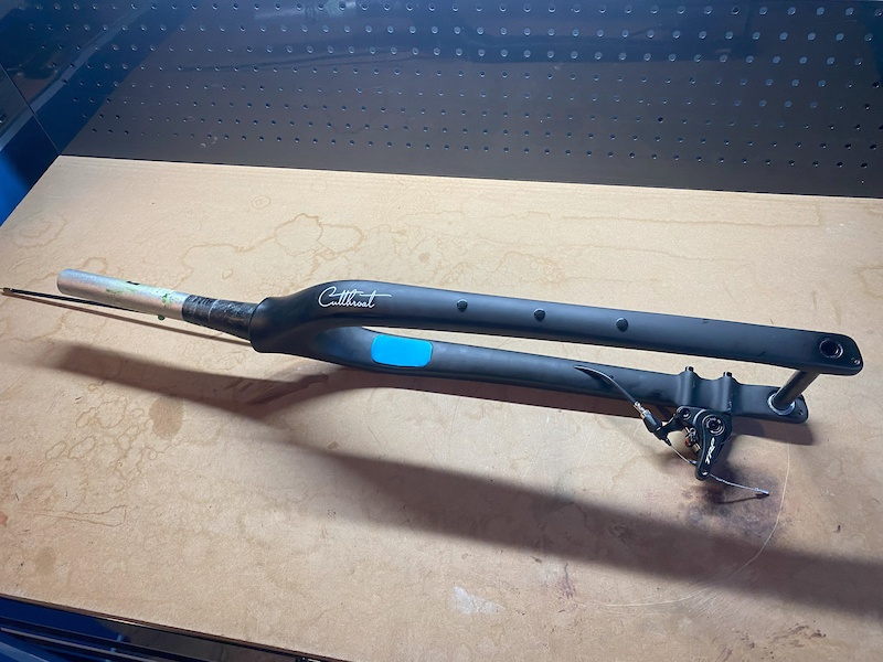 2021 Salsa Cutthroat Carbon Deluxe V2 Fork & Brake For Sale