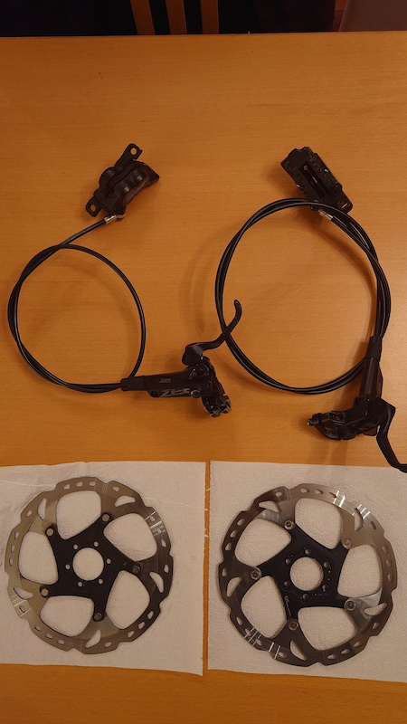 Shimano Zee Brakes with IceTech Rotors For Sale