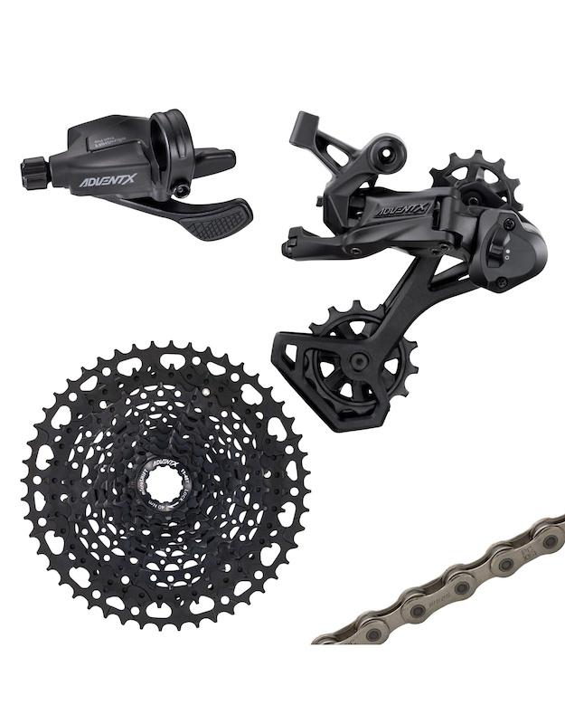 2024 Advent X Alloy Drivetrain Kit 48t v2 - New Derailleur! For Sale