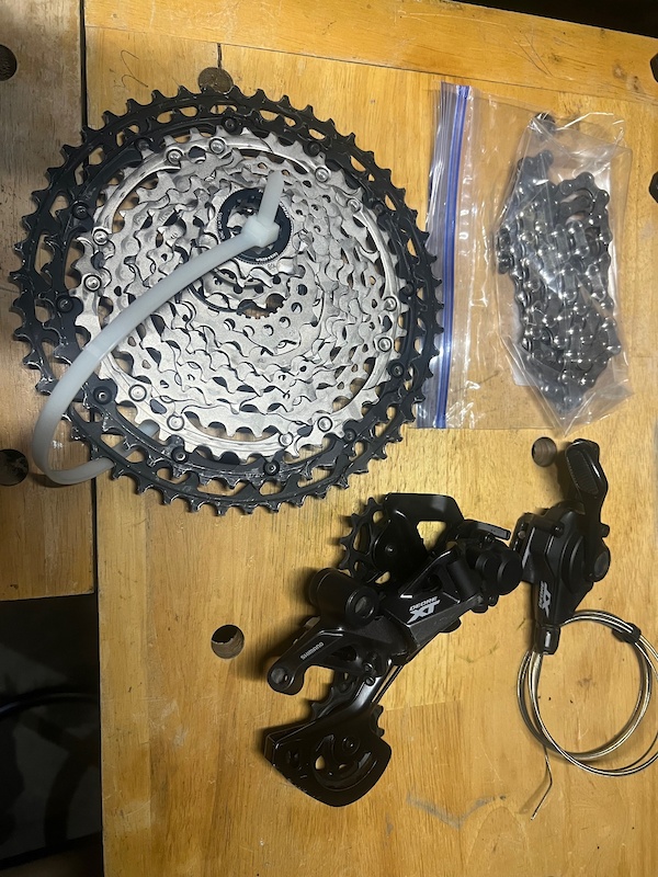 2022 Shimano XT cassette/chain/shifter/derailleur For Sale