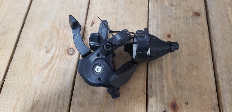 Shimano XT M751 9sp shifter pair For Sale