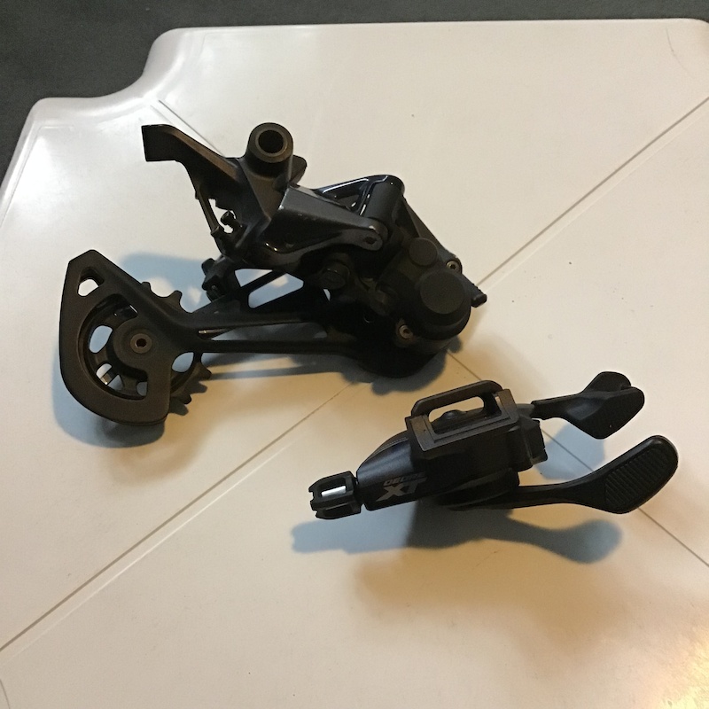 2020 Deore XT 12 spd rear derailleur and shifter For Sale