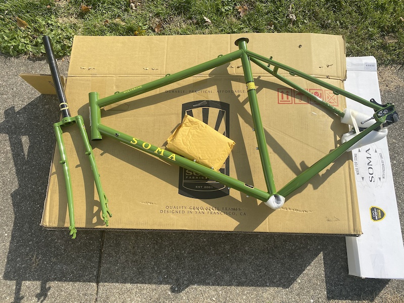 2023 New Soma Wolverine v4.0 Type B Frame and Fork 56cm For Sale