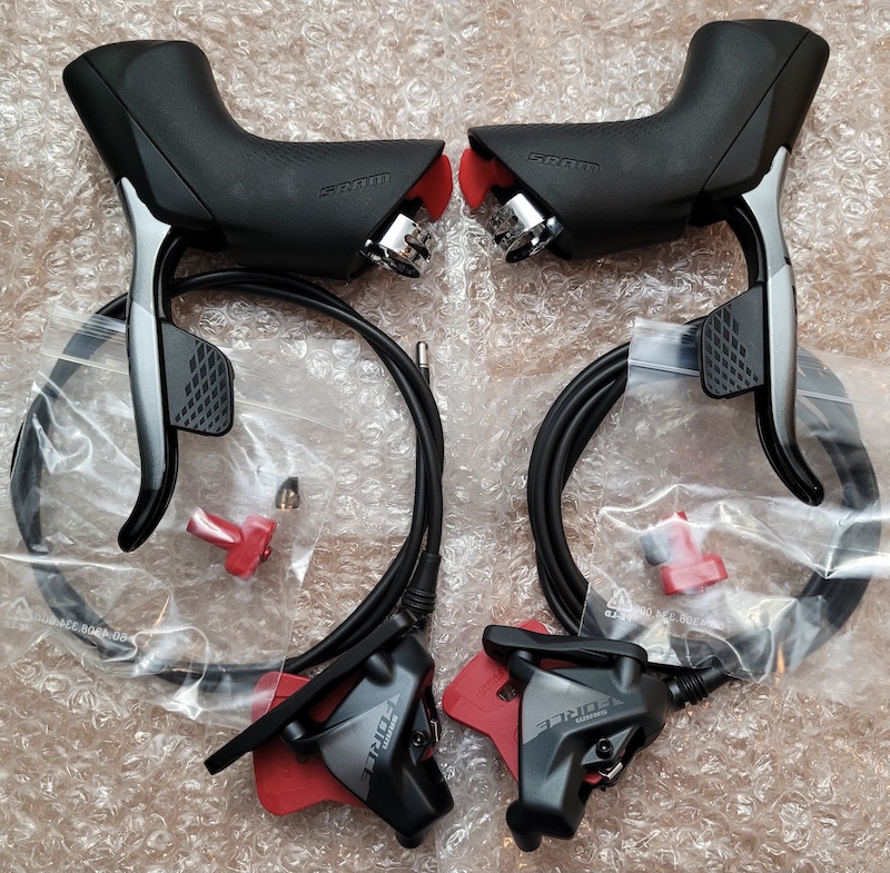 Sram force axs brake levers/shifters w/ calipers For Sale