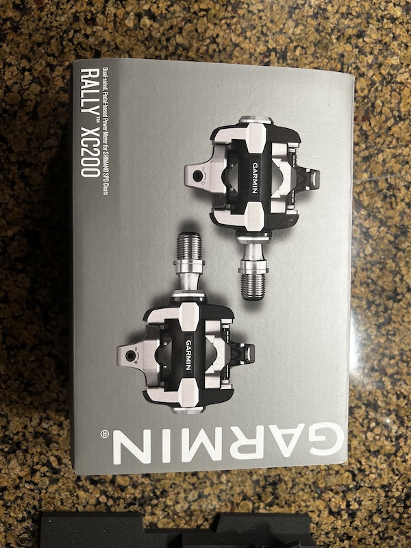 2022 Garmin Rally XC200 Power Meter Pedals For Sale