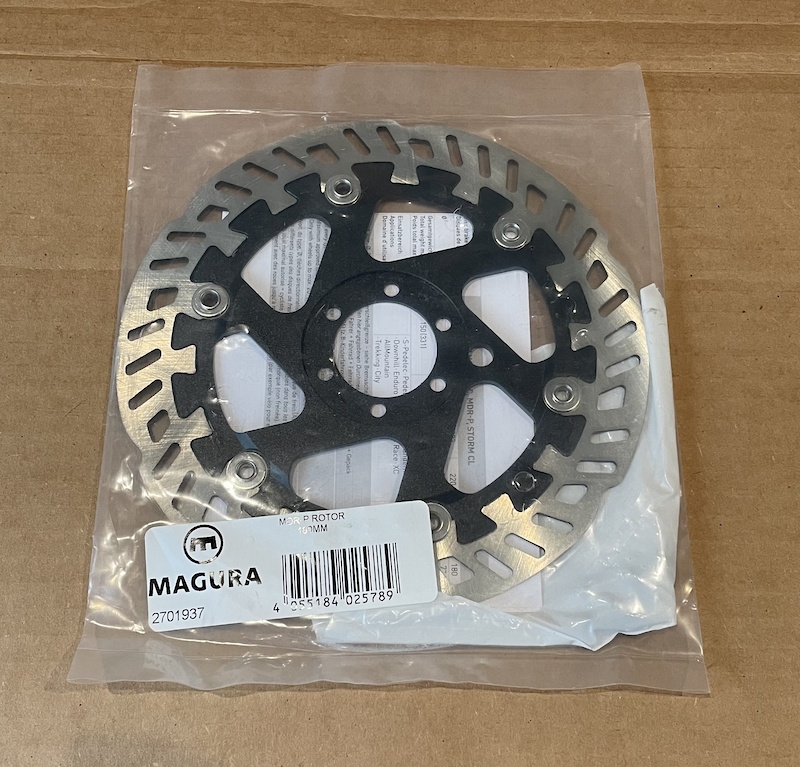 Magura MDR-P 6-bolt 180mm 2-piece dovetail rotor NEW For Sale