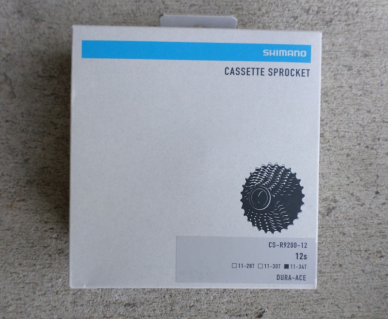 2023 Shimano Dura Ace CS-R9200 12S 11-34T cassette - NEW For Sale