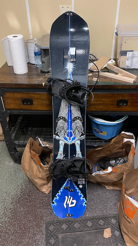 2021 Lib Tech Goldmember Split 163 CM w Union Bindings For Sale
