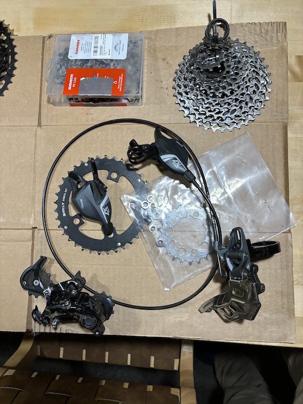 2014 Sram X7 2x10 mini groupset For Sale