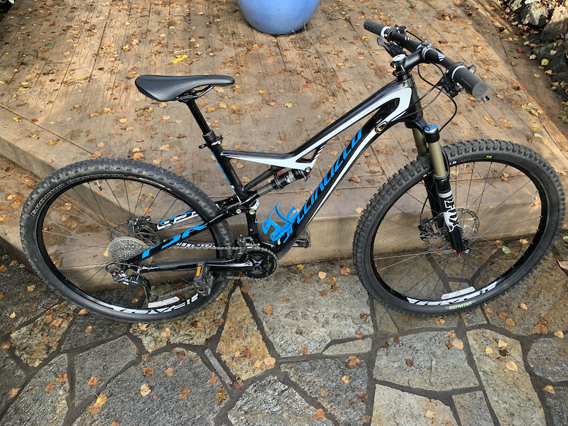 2015 Specialized Camber FSR Comp Carbon Mountain Bike For Sale