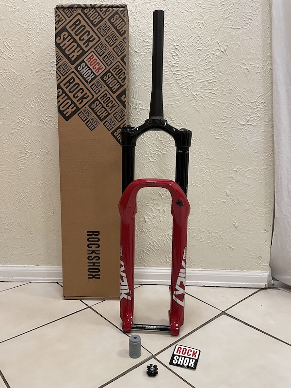 2021 Rockshox Lyrik Ultimate 29 160 Boxxer Red For Sale