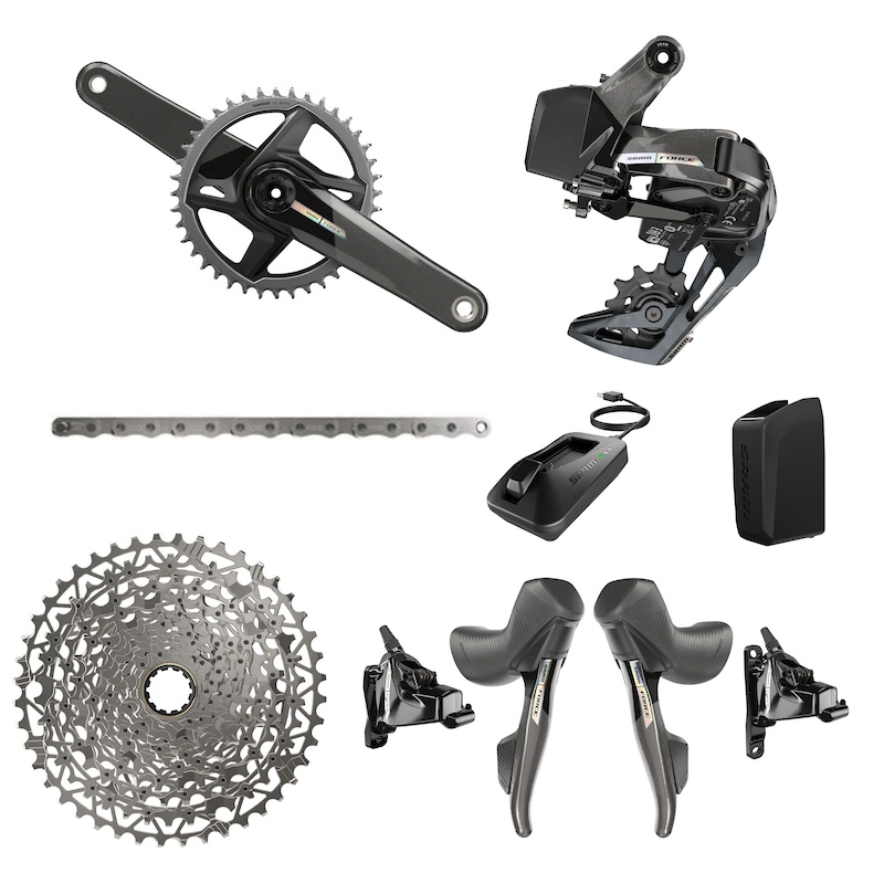 2024 SRAM Force AXS 44t Drivetrain Kit 172.5mm For Sale