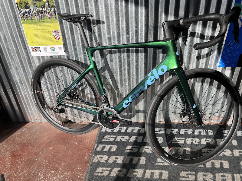 2023 Cervelo Caledonia-5 Rival ETAP AXS Oasis/56 For Sale