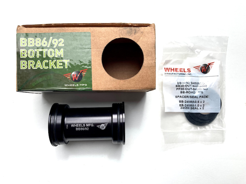 Wheels MFG BB86/92-BB Press Fit, Shimano 24MM For Sale