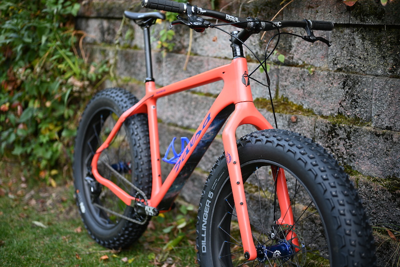 2018 Salsa Beargrease - Size XL - Carbon wheels, i9, Berd For Sale