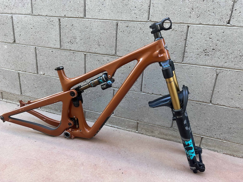 2021 Yeti SB130 frame and Fox 36 fork (Brick) For Sale