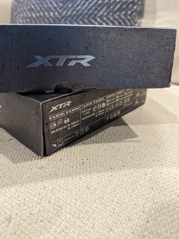 2022 Shimano XTR (M9100) 4 Piston Brakes (Front + Rear) For Sale