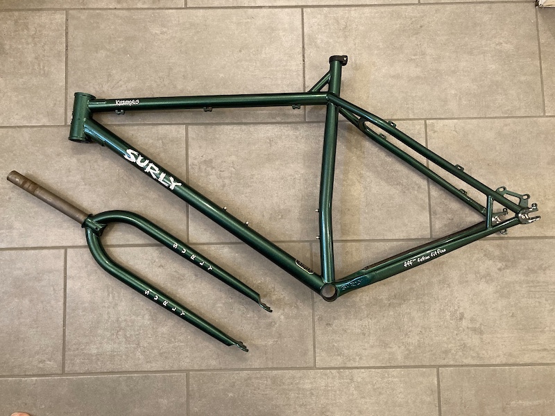 Surly Krampus Frameset || OG Moonlit Swamp || XL For Sale