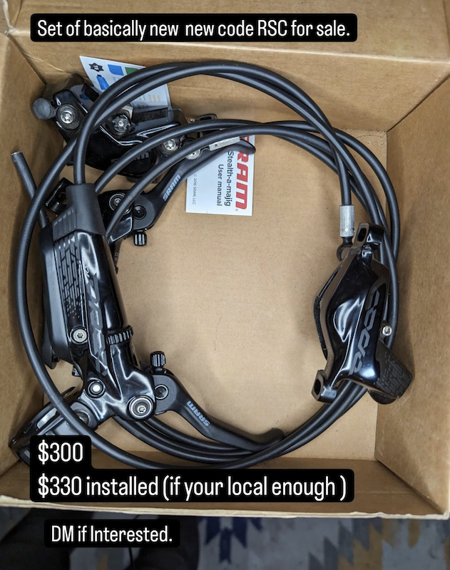 2022 Sram Code RSC black For Sale