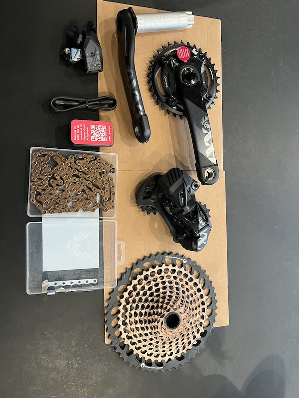 2023 Sram XX1 AXS powermeter groupset-Copper For Sale