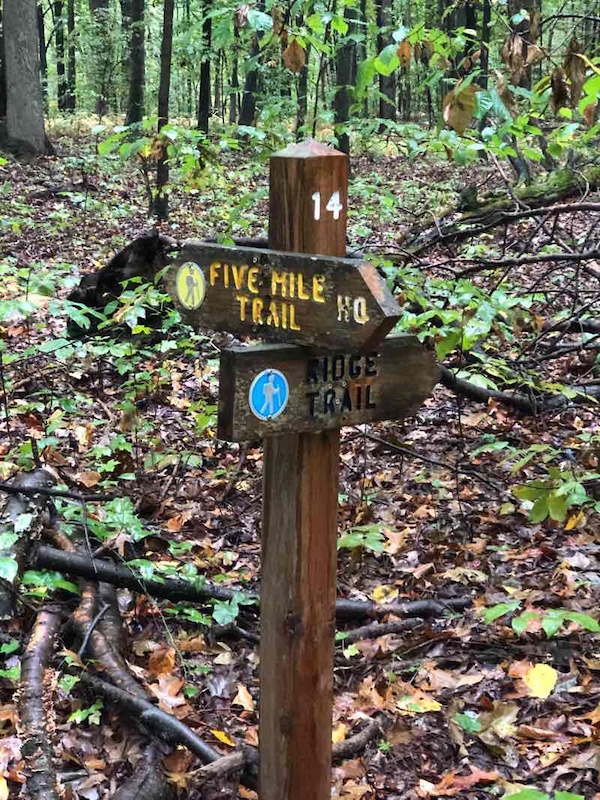 Five Mile Trail Hiking Trail - Yardley, Pennsylvania