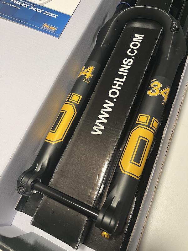 2022 Ohlins RXF 34 m.2 120mm new in box, lower price For Sale