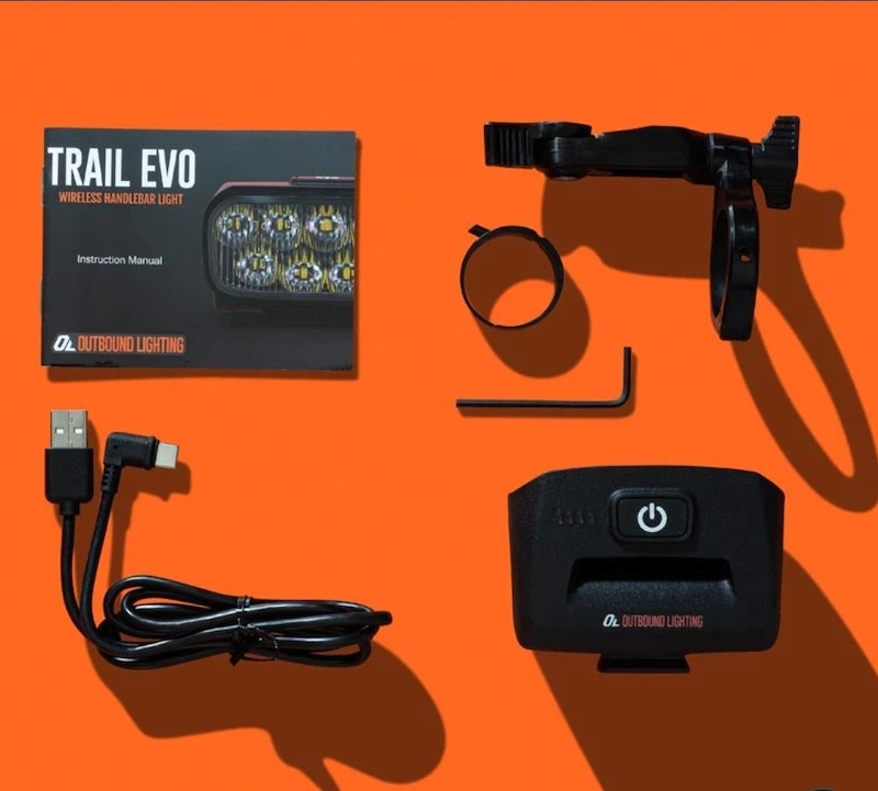 2023 Outbound TRAIL EVO Handlebar Mounted Light For Sale