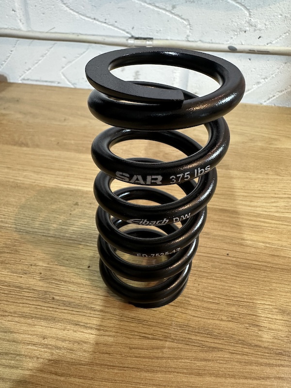 2022 375 lb/in Super Alloy Racing coil spring 65mm stroke For Sale