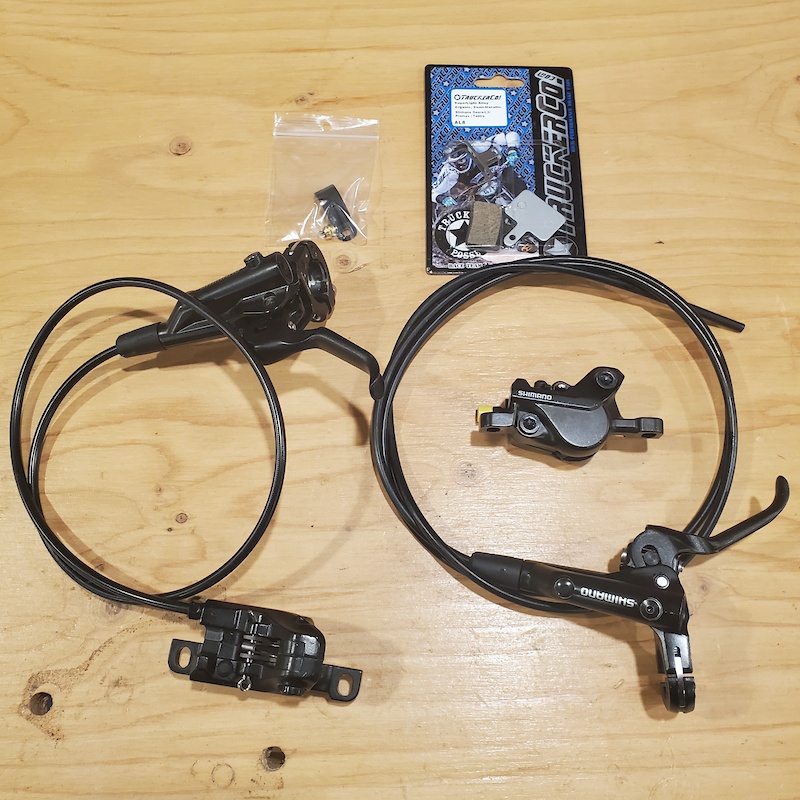 2020 Shimano Brake Set Front and Rear MT500/501 For Sale
