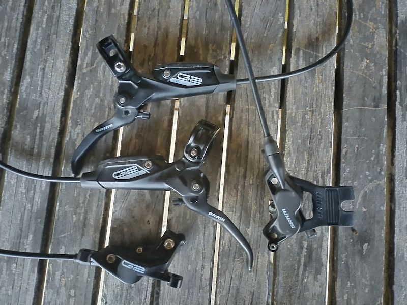 2023 Sram G2 R Hydraulic Bike Disc Brakeset & Rotors For Sale