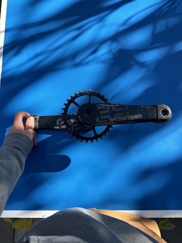2022 E13 Carbon Race DH cranks 170mm and 32t chainring For Sale