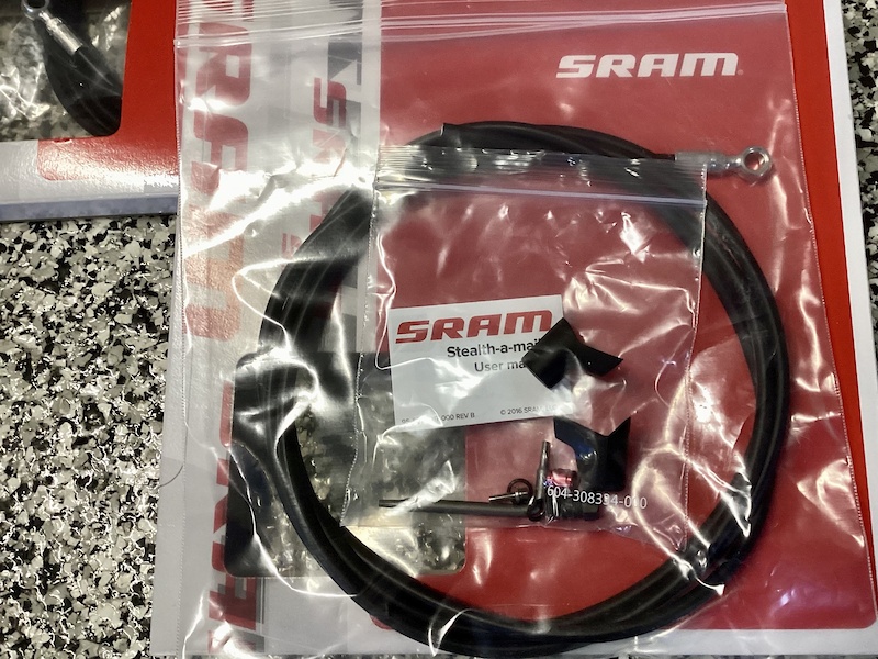 2024 SRAM Silver Banjo Brake Housing SETS (2) For Sale