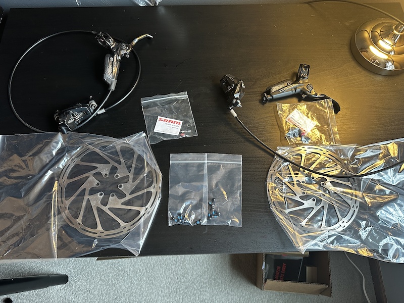 2022 SRAM Code R Brakeset, Centerline Rotors For Sale