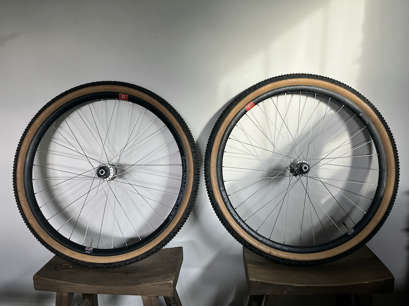 Astral Wanderlust 650b wheels, SON dynamo, White Ind For Sale