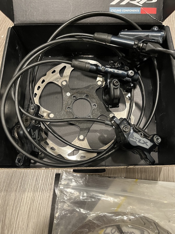 2021 Shimano 4-piston SLX Brakes - Front and Rear For Sale