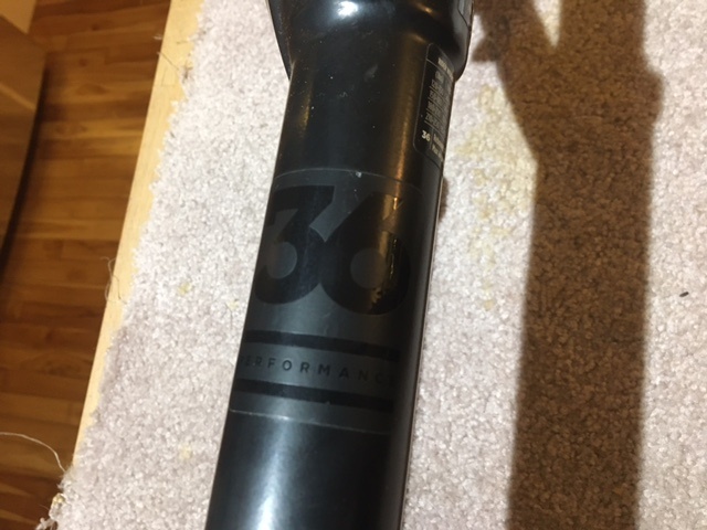 2020 Fox 36 Performance Float EVOL air spring, GRIP Damper For Sale