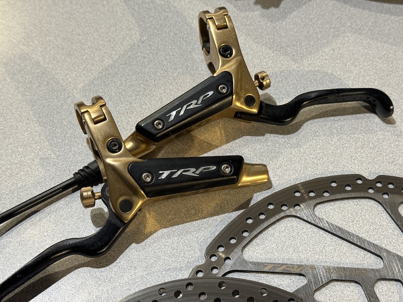 2022 TRP DHR Evo + Rotors (front and rear) For Sale